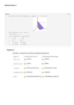 Cálculo 2 - MA263 - UPC - Studocu