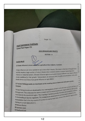 Final Model Question Paper: Pakistan Studies SSC-I Framework 2022-2023 ...