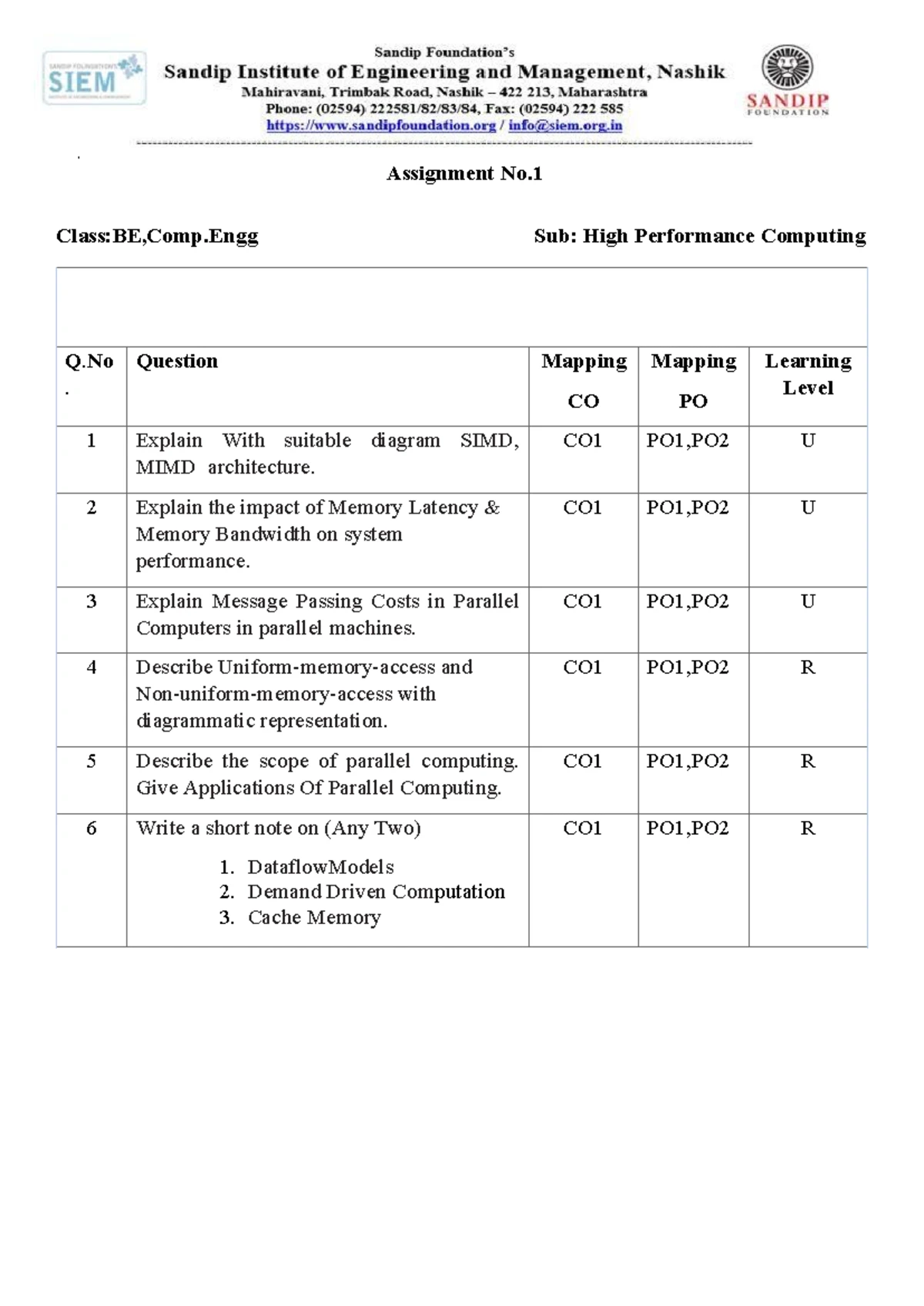 HPC - SPUU TE: Collective Communication Operations Overview - Studocu