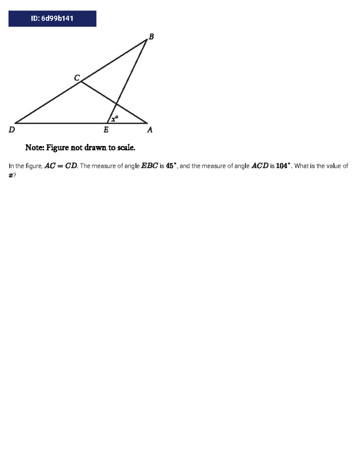SAT Math - Geometry (Hard) Practice Problems and Solutions - Studocu