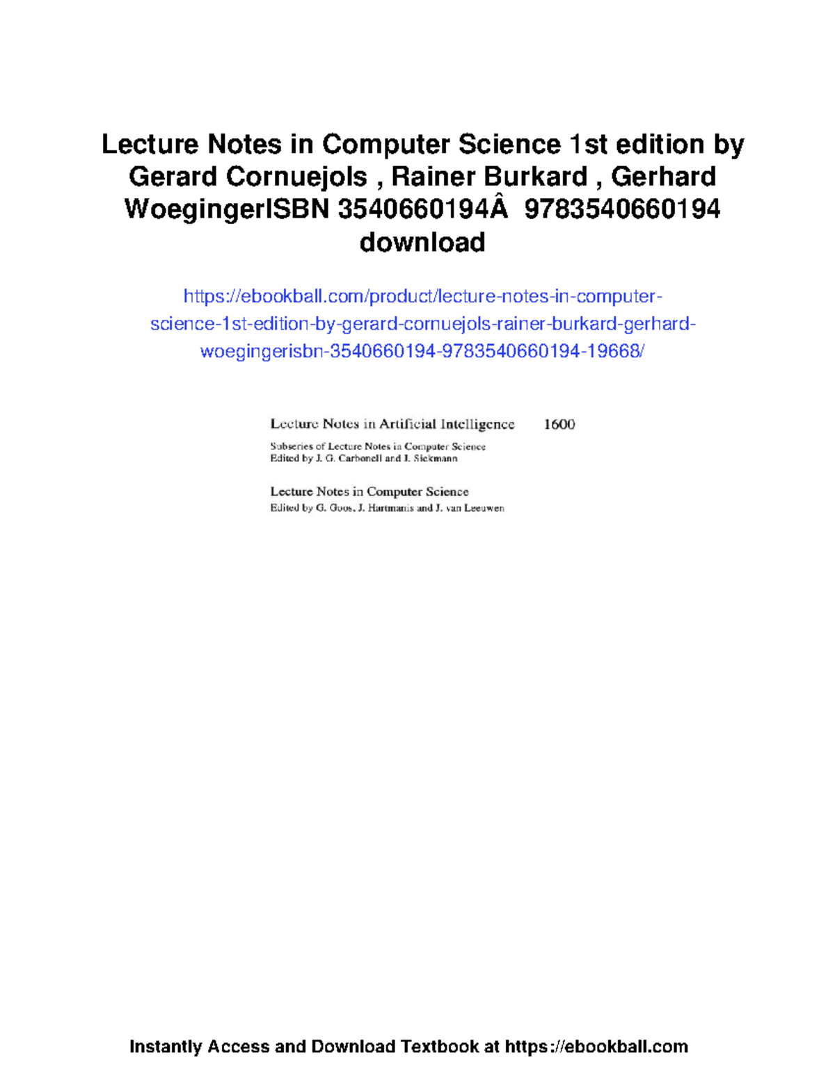 Lecture Notes in Computer Science: Advances in Knowledge Discovery II ...