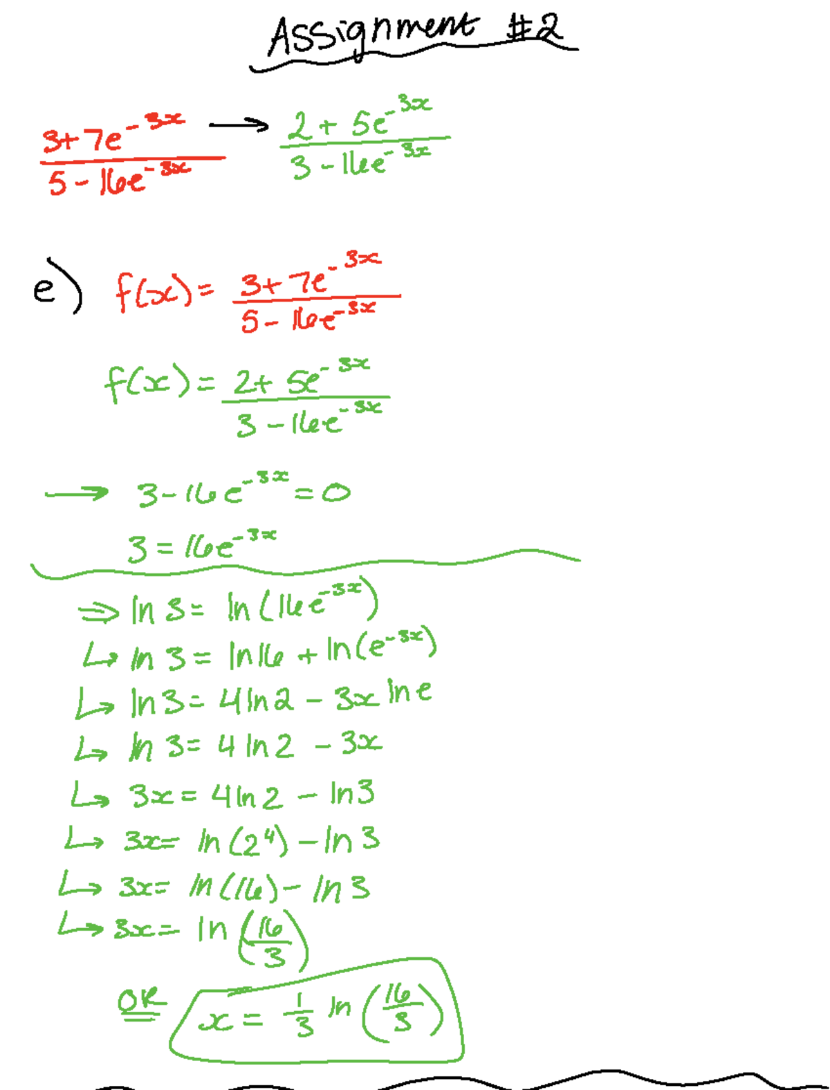 MATH 35.355 Assignment e: Detailed Solutions and Analysis - Studocu