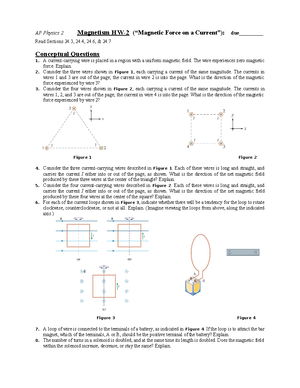 Lens Problems - AP Physics 2 Unit 13: Geometric Optics © Modeling ...