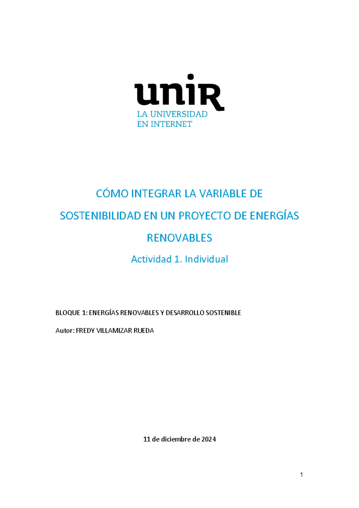 Contexto Energetico Actividad 1 - CÓMO INTEGRAR LA VARIABLE DE ...