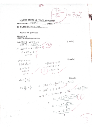 Form 1 Revision material - MODULE: THE NATURE OF SCIENCE TOPIC: DOING ...