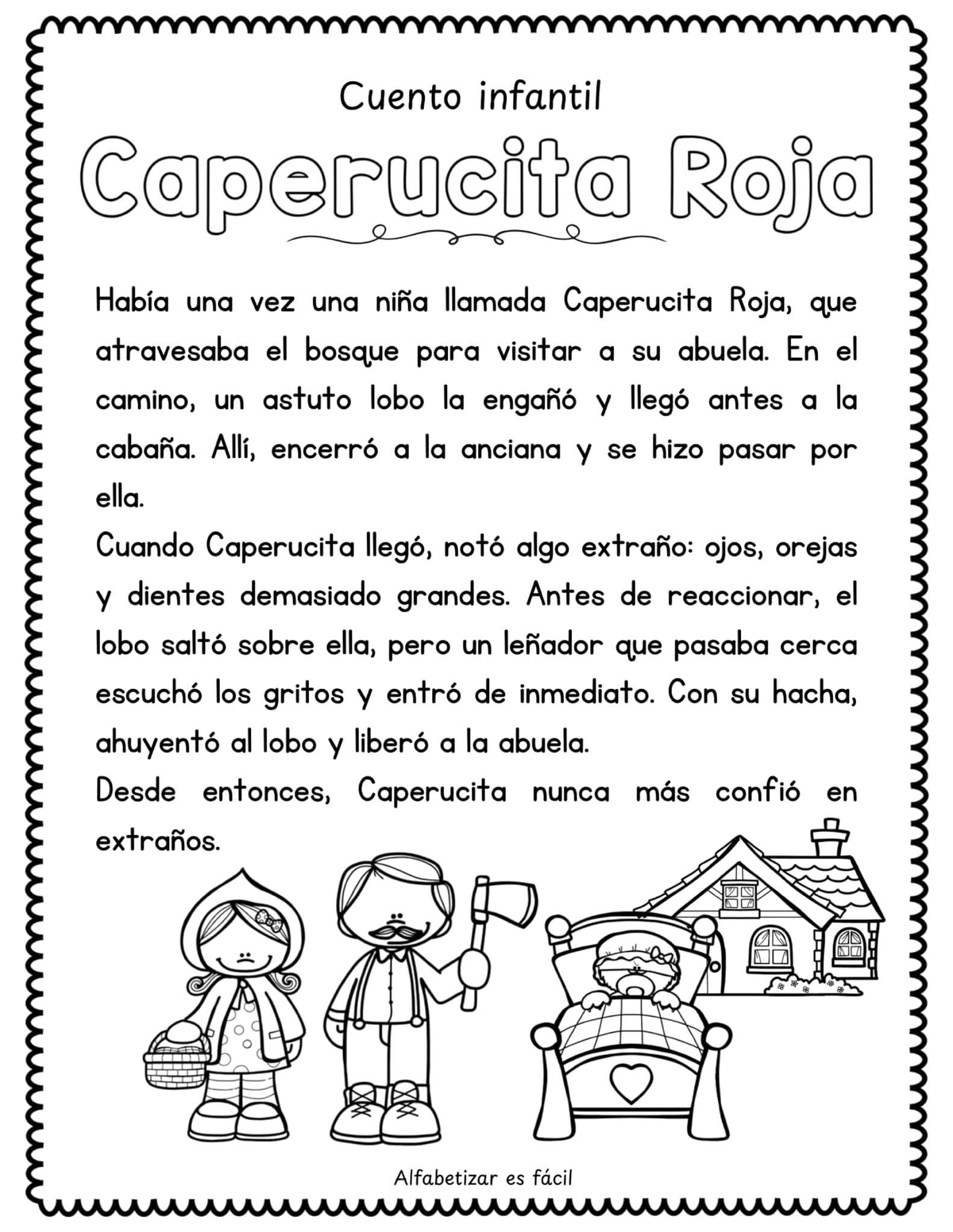 Caperucita roja - Requerido para una comparación - Lenguaje y ...