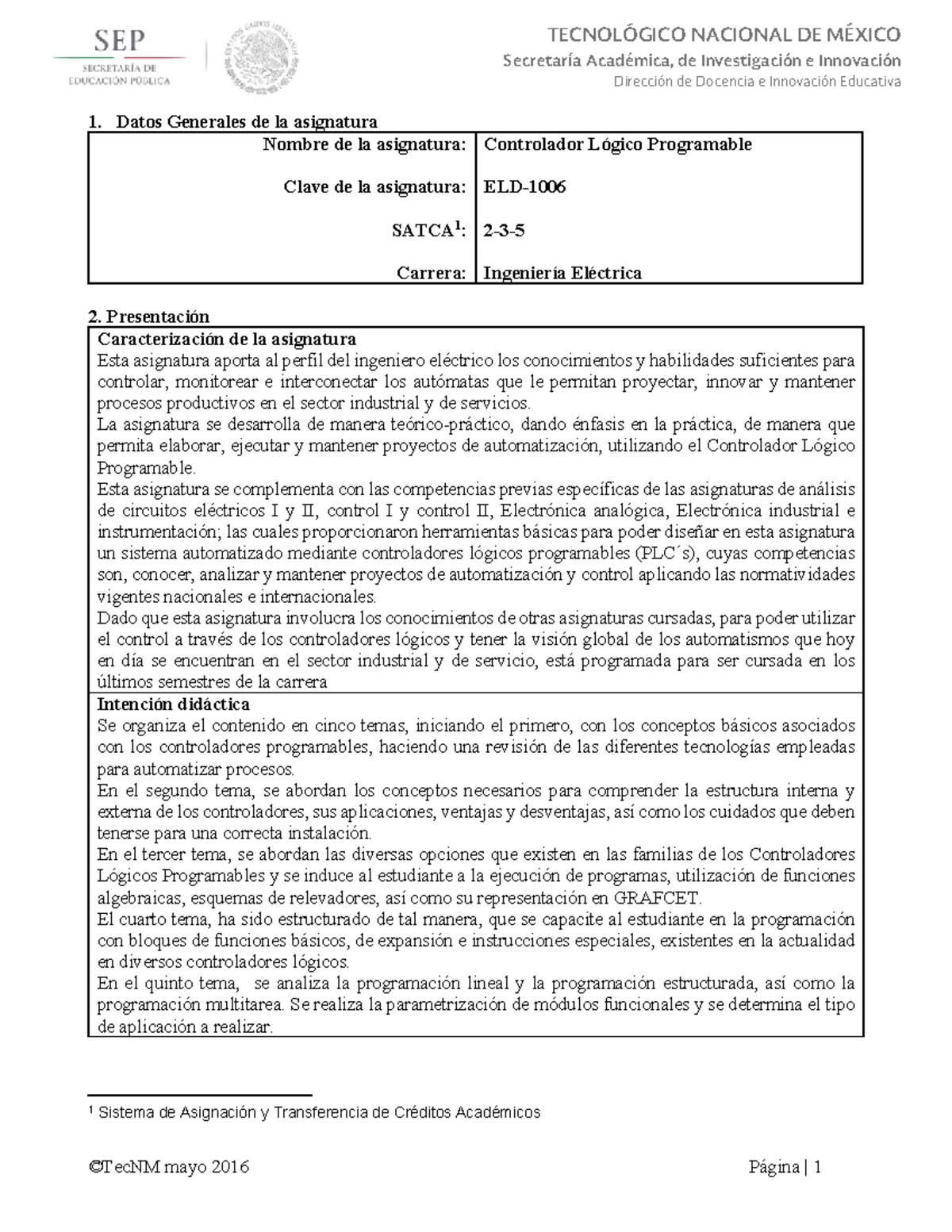 Controlador-Logico-Programable - Secretaría Académica, de Investigación ...