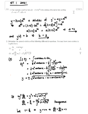 Lecture Unit 1.5 - Autonomous Differential Equations Always separable ...