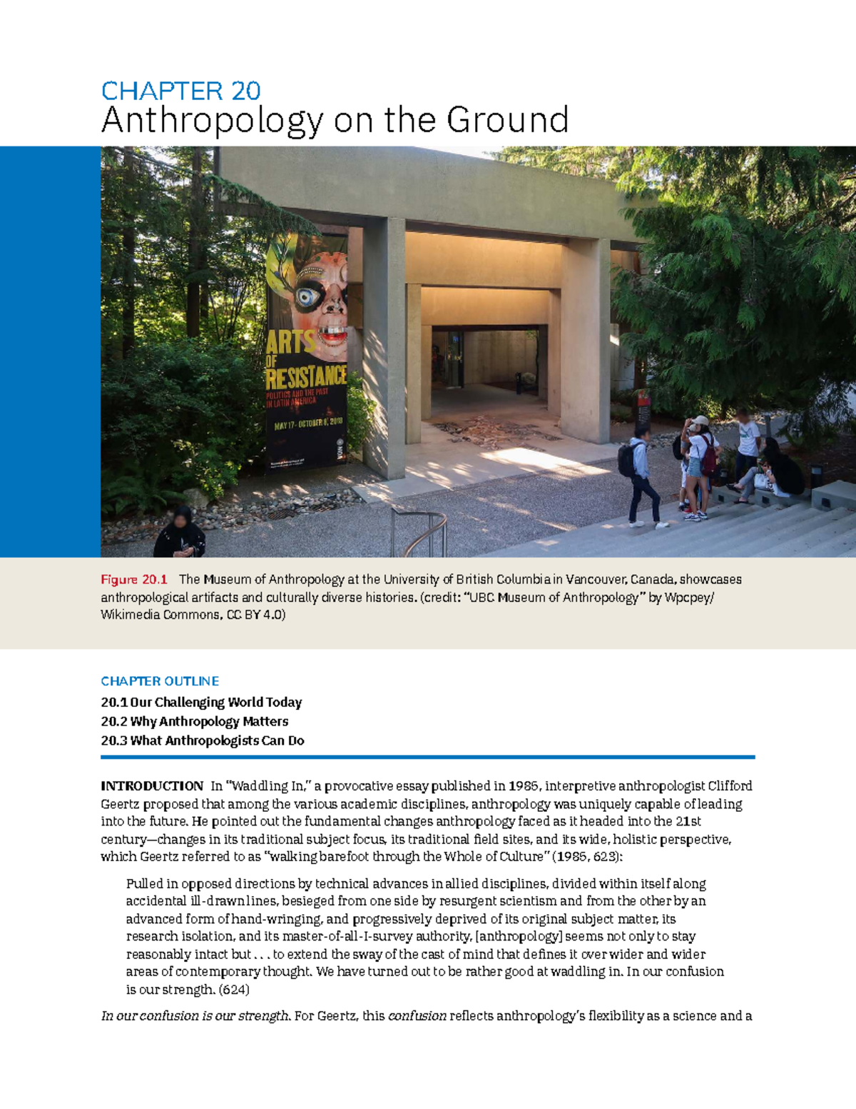 Critical Global Issues and the Role of Anthropology (ANTH 20) - Studocu