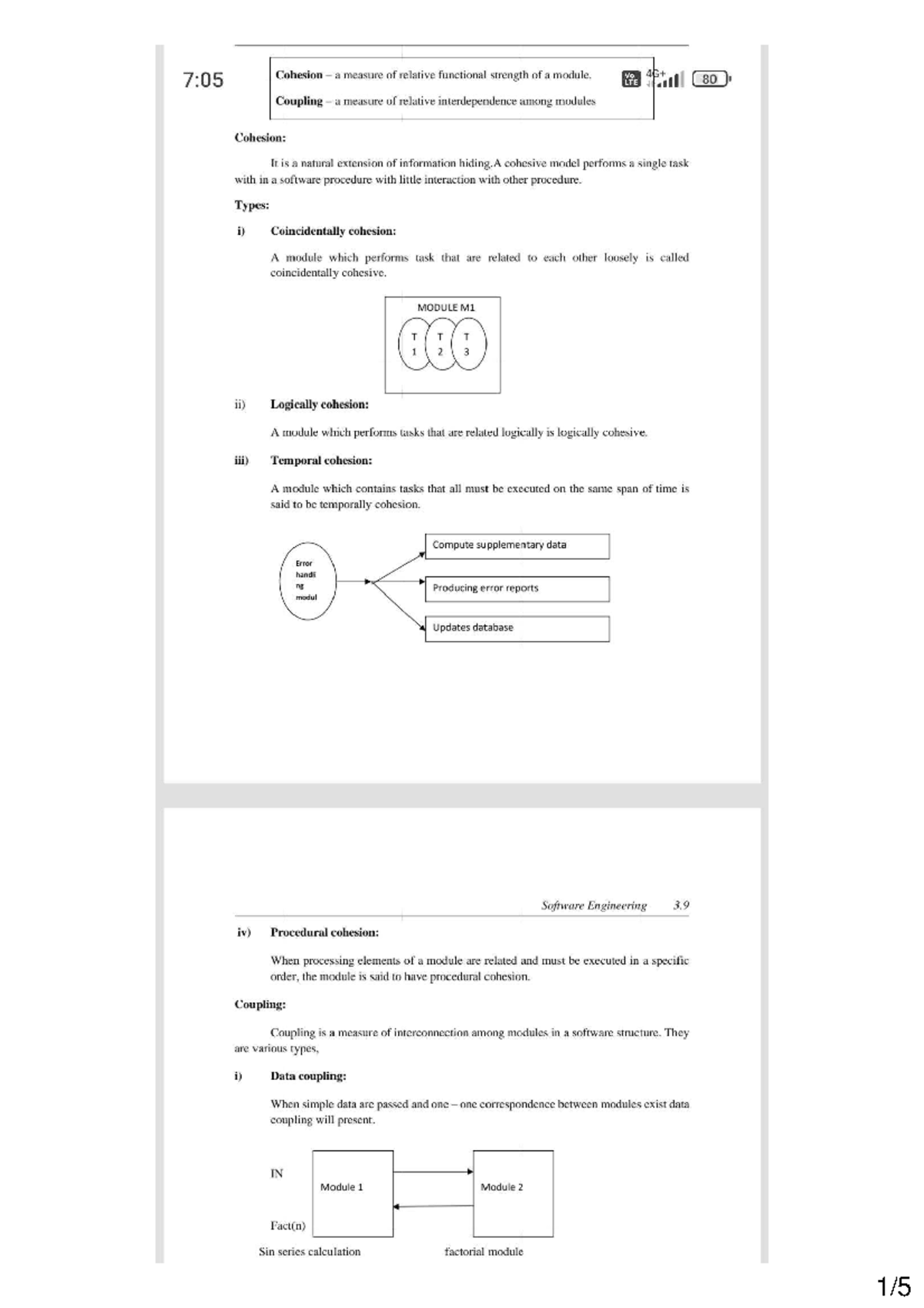 Cohesion and Coupling in Software Design: A Study (SE 3.9) - Studocu