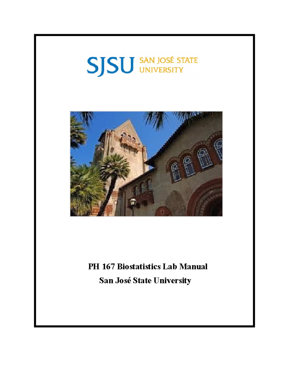 Biostatistics Lab Manual: Introduction to Statistical Estimation - Studocu