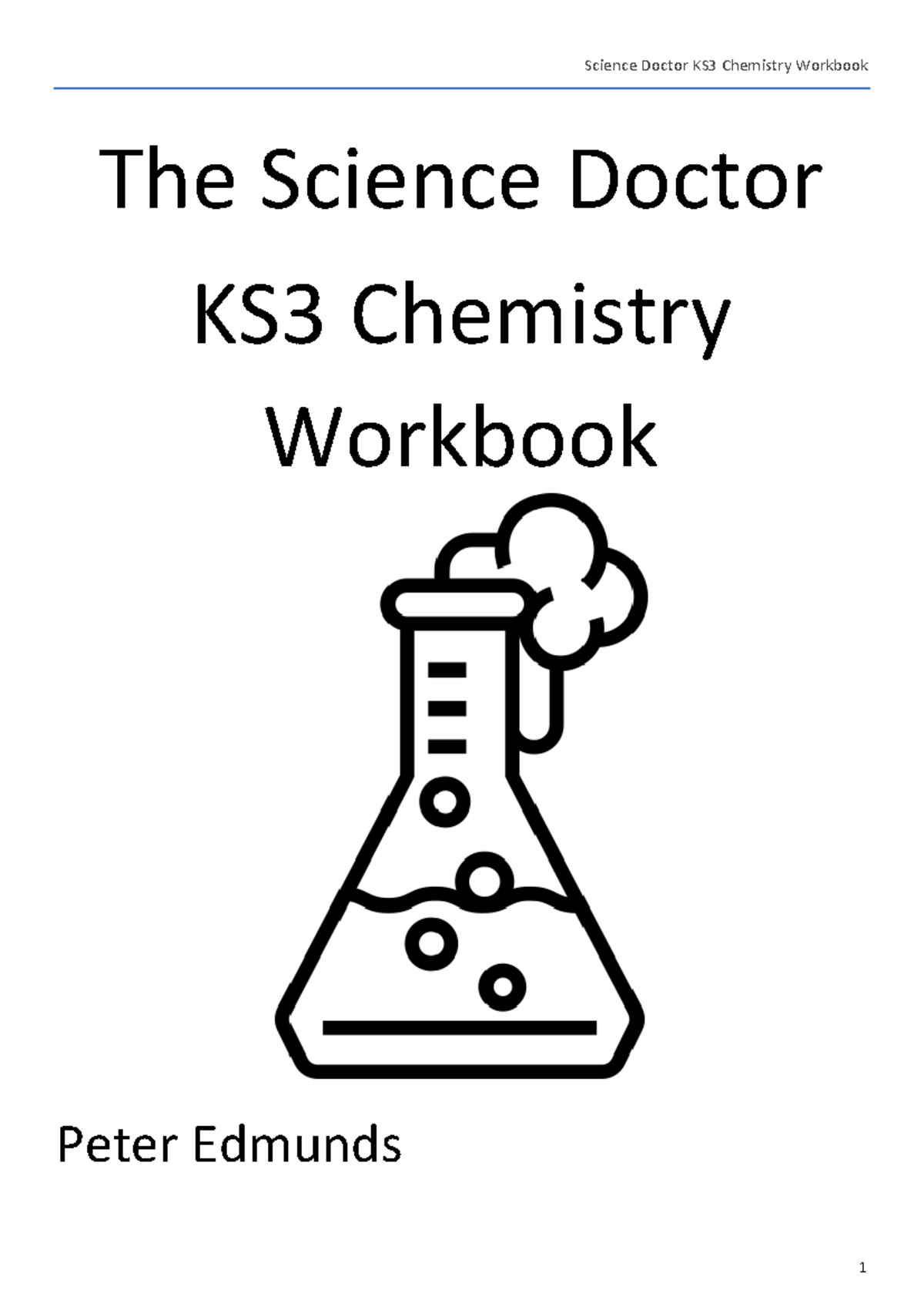 Science Doctor KS3 Chemistry Workbook: Key Concepts and Exercises - Studocu