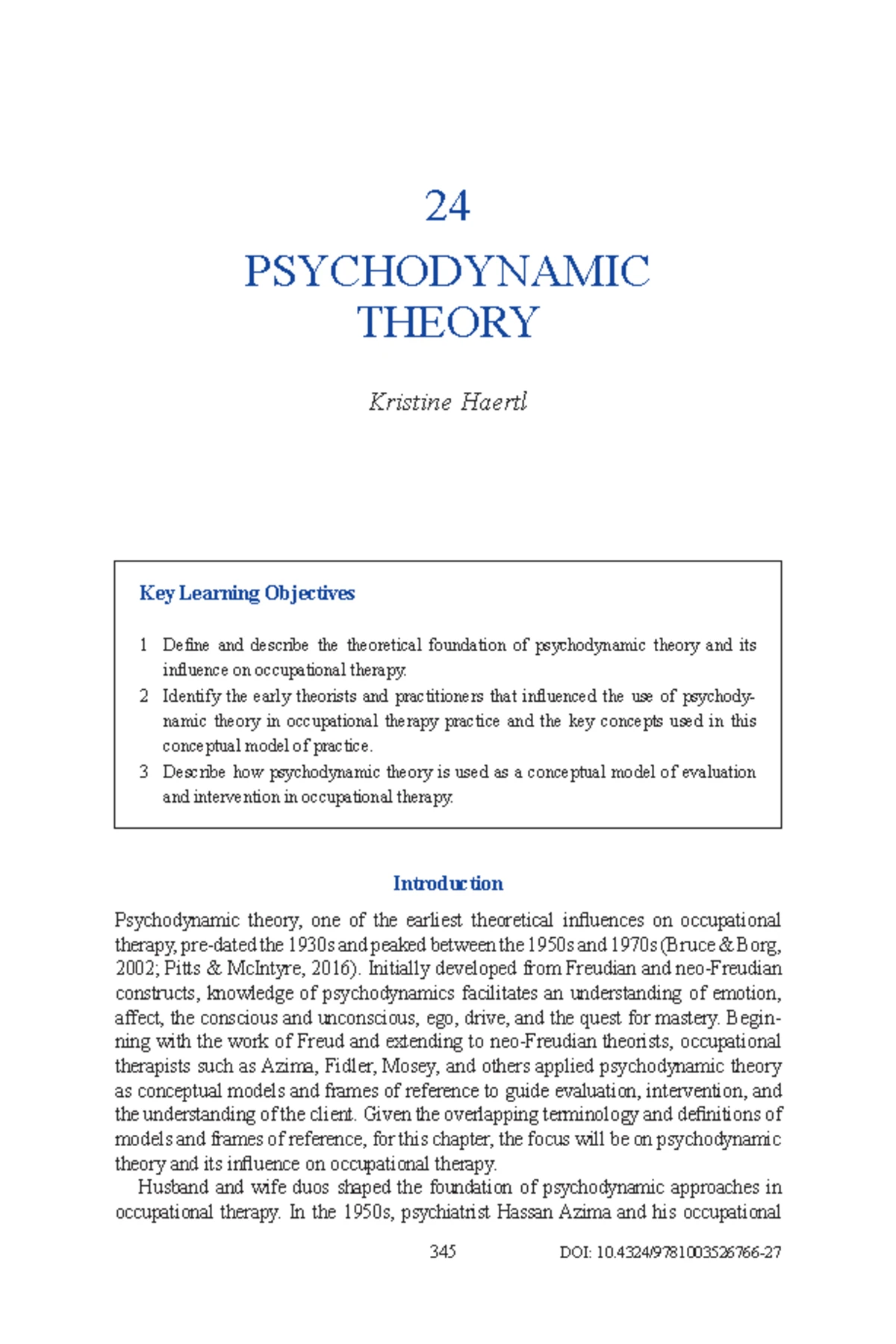 Motor Control Theories in Occupational Therapy: Key Insights and ...