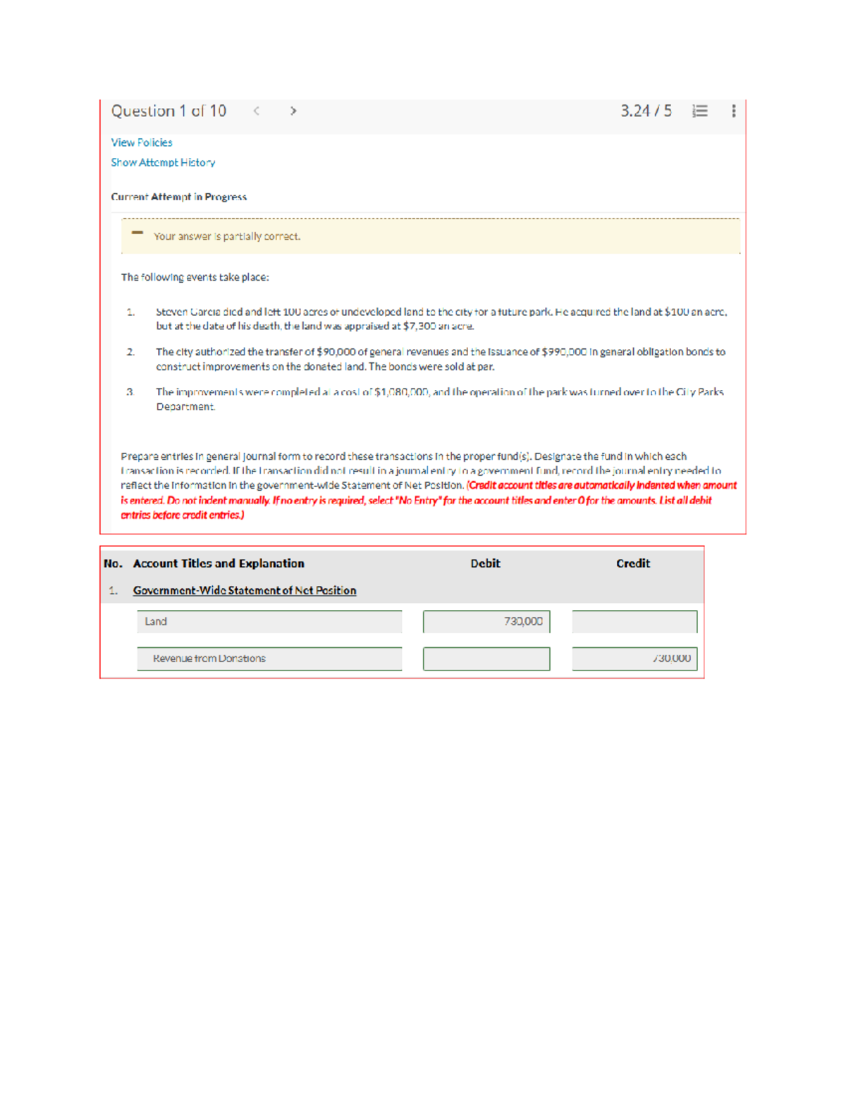 Module 6 Problem Set: Government Accounting Transactions Analysis - Studocu