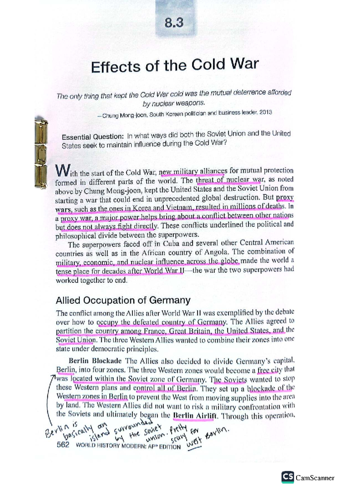Chapter Topic 8.3 Notes - Comprehensive Overview of Key Concepts - 8 ...