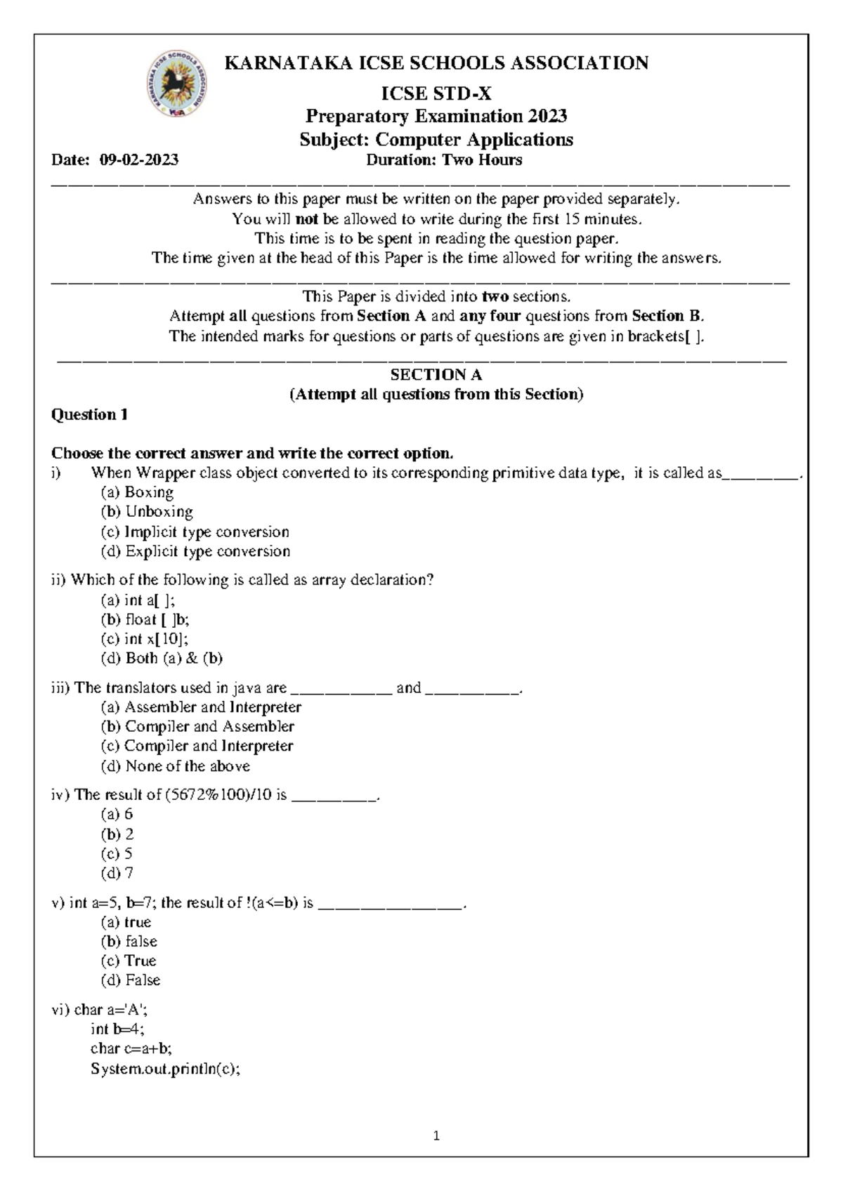 Practical Paper Cs Class 12 Set I Tutorialaicsip Downloaded From