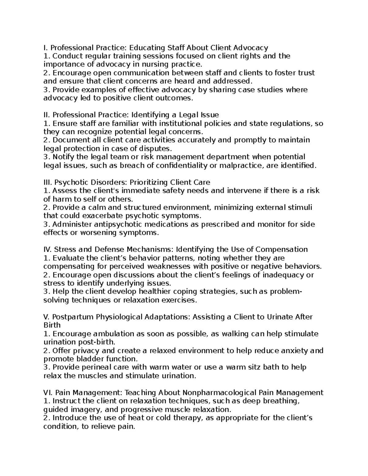 Nursing Week 7 Remediation: Key Client Findings & Assessment Steps ...