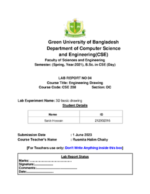 DLD lab - 1. TITLE OF THE LAB REPORT EXPERIMENT Implementing All ...
