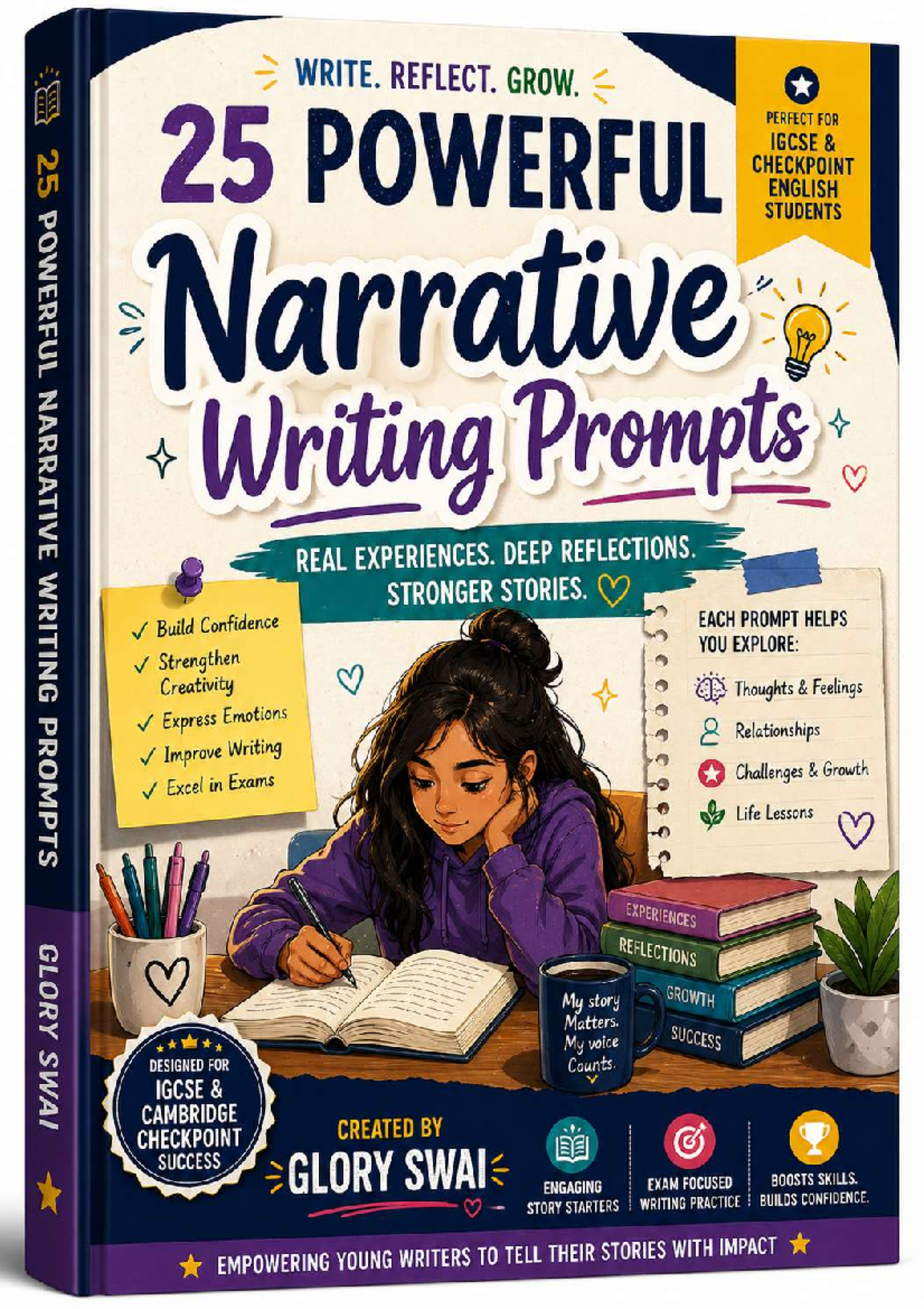 IGCSE Checkpoint English: Narrative Writing Mastery Pack for Grade 8 ...