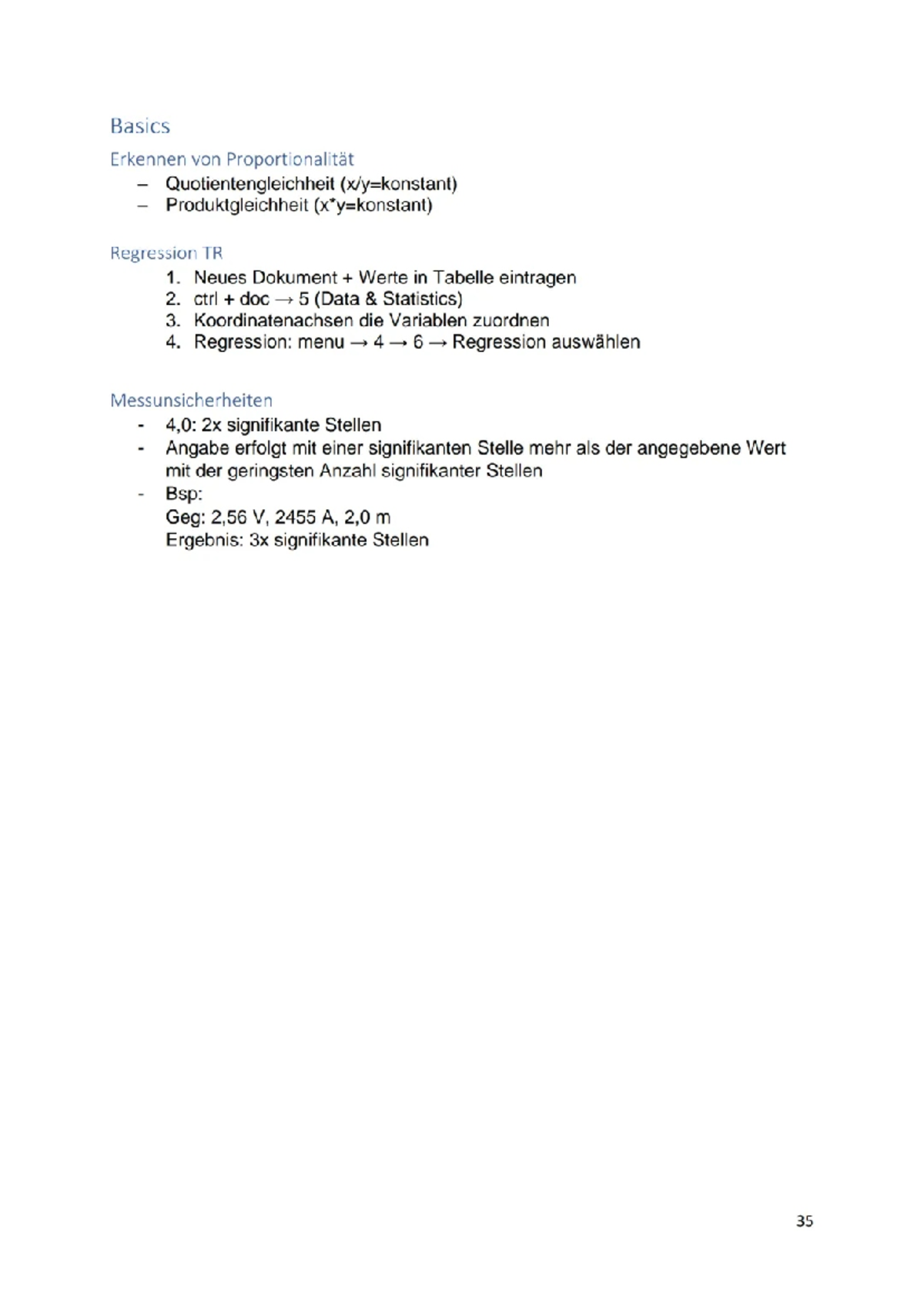 Physik Abitur Lernzettel: Grundlagen der Wellen und Quantenmechanik ...