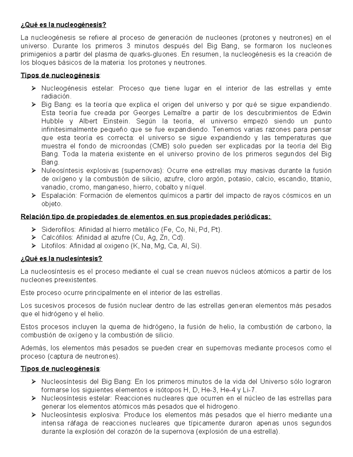 Nucleogénesis y Nucleosíntesis: Procesos Fundamentales en Astrofísica ...