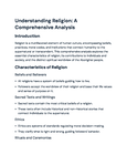 Studies of Religion- Grade: 11 - New South Wales Higher School ...