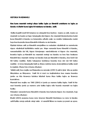 dhana ya lugha na umuhimu wake - DHANA NA FASILI (MAANA) YA LUGHA Lugha ...