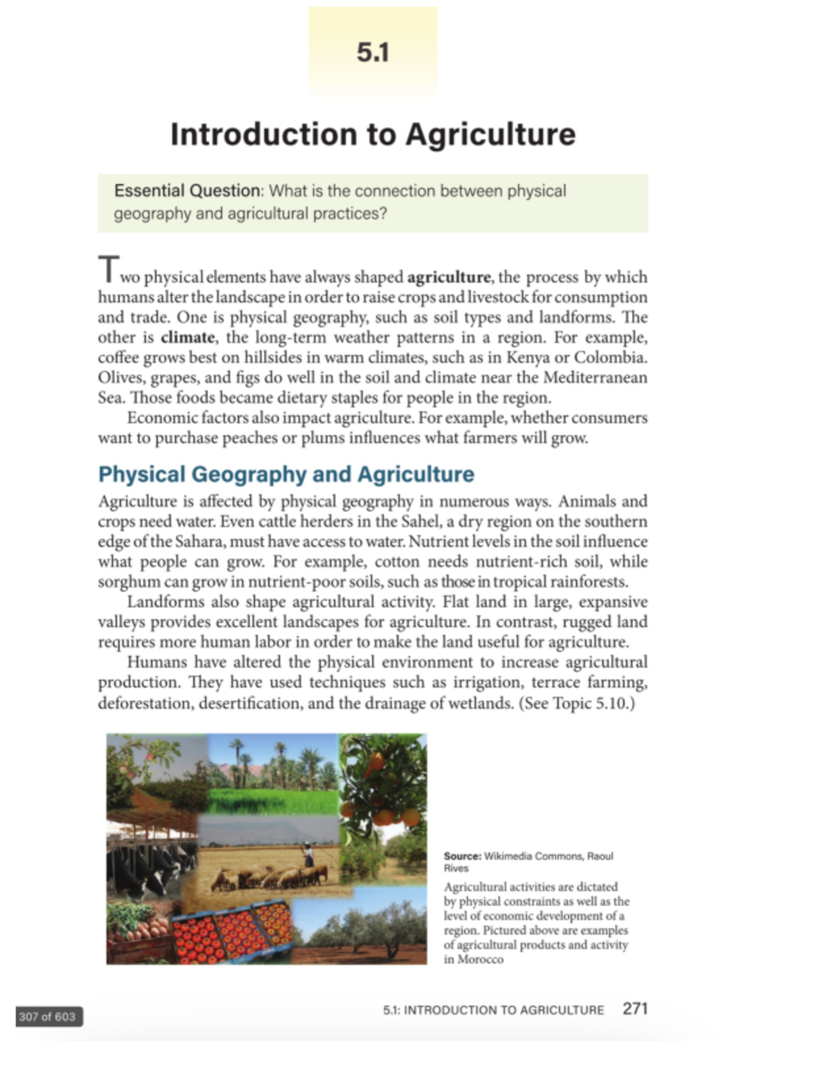 AGRI 101: Introduction to Agriculture - Physical Geography Insights ...