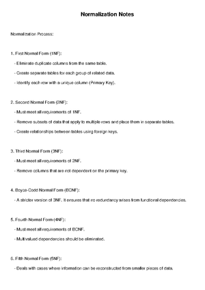 Unit 04 Database Design and Development 2024 - ASSIGNMENT 01 DATABSE DESIGN & DEVELOPMENT - Studocu