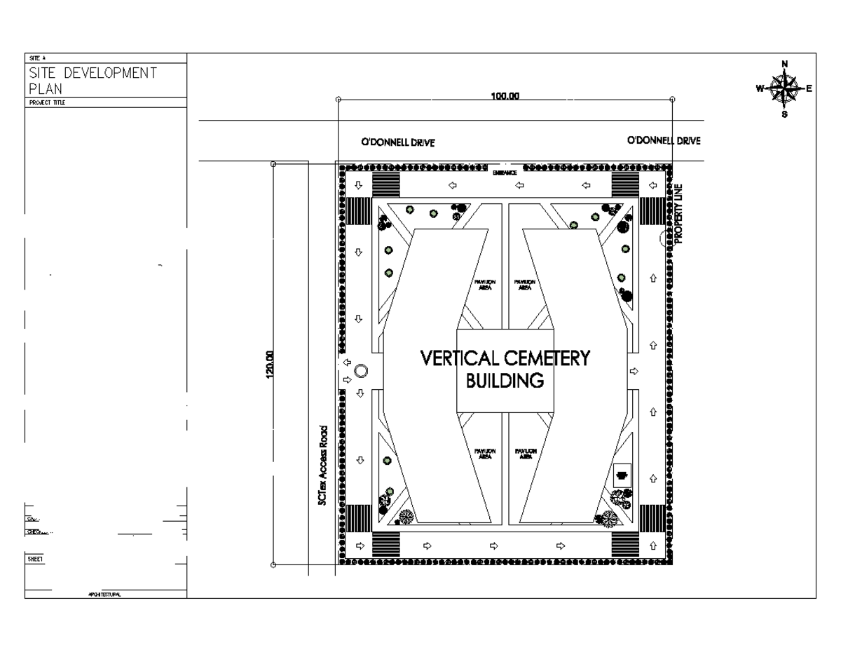 SDP ( Scheme) - Architecture - SITE A N SITE DEVELOPMENT PLAN E 100 ...