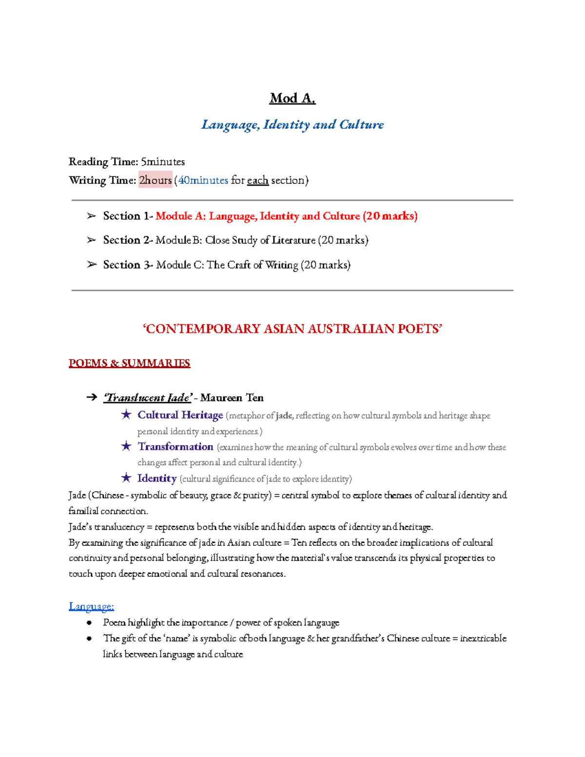 Contemporary Asian Australian Poets’ - Language, Identity and Culture ...