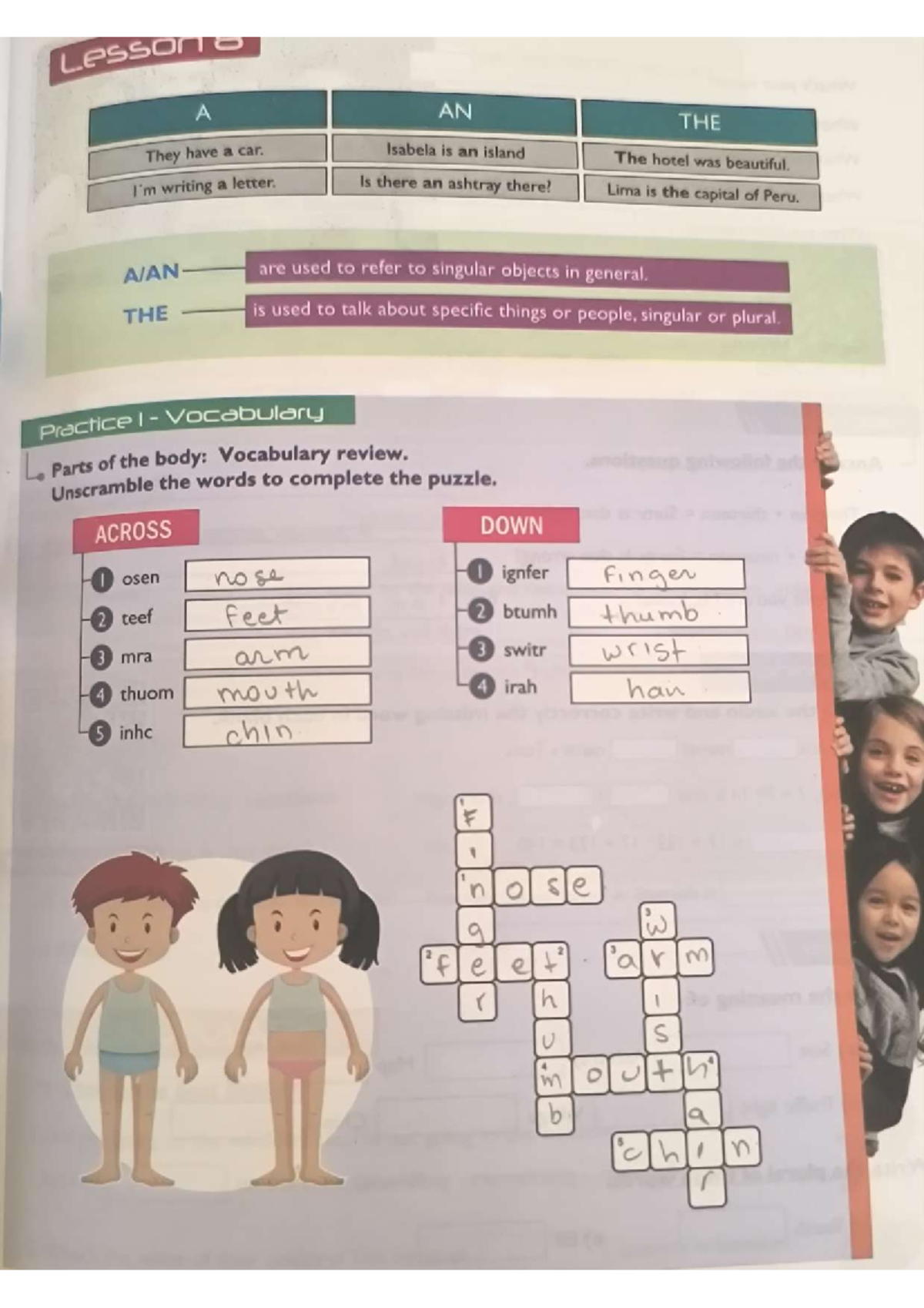 1000431600 - Apuntes de Clases de Inglés: Práctica de Vocabulario - Studocu