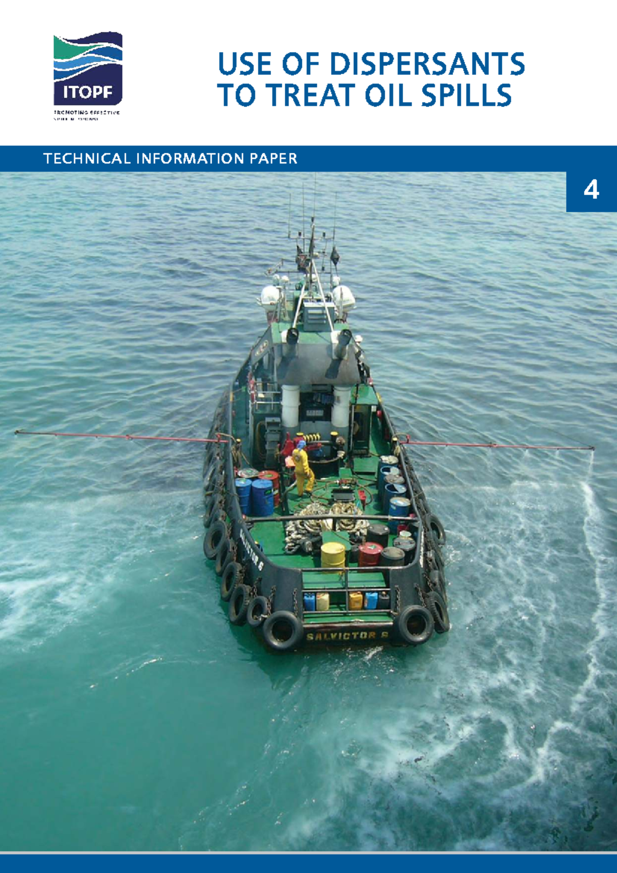 TIP 4: Effective Use of Dispersants for Oil Spill Response - Studocu