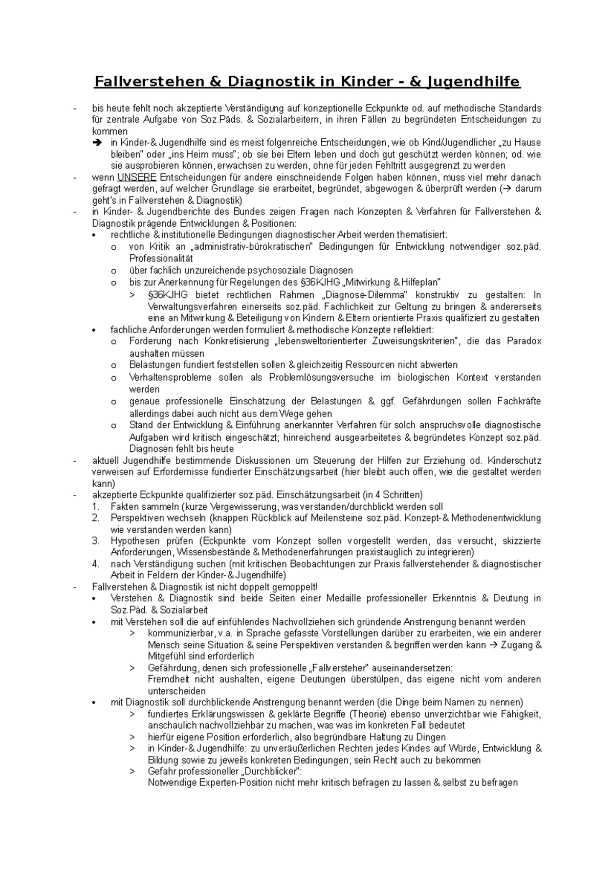Sozialpädagogische Fallarbeit zusammenfassung - Sozialpädagogische Fallarbeit ...
