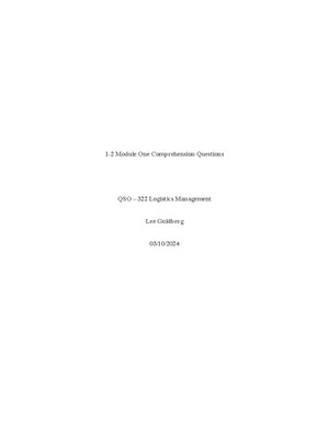 QSO-322 Mod 2 Case Study: Tamago-Ya Comprehensive Questions - Studocu