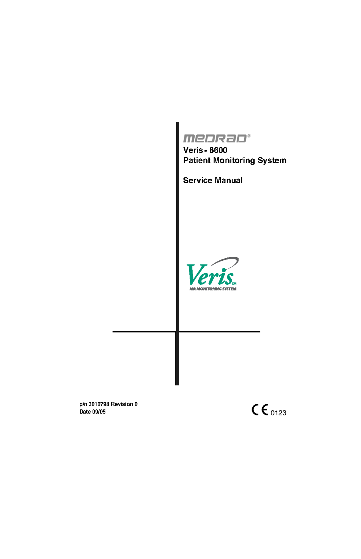 Medrad Veris 8600 Patient Monitoring System Service Manual 3010798 Rev ...