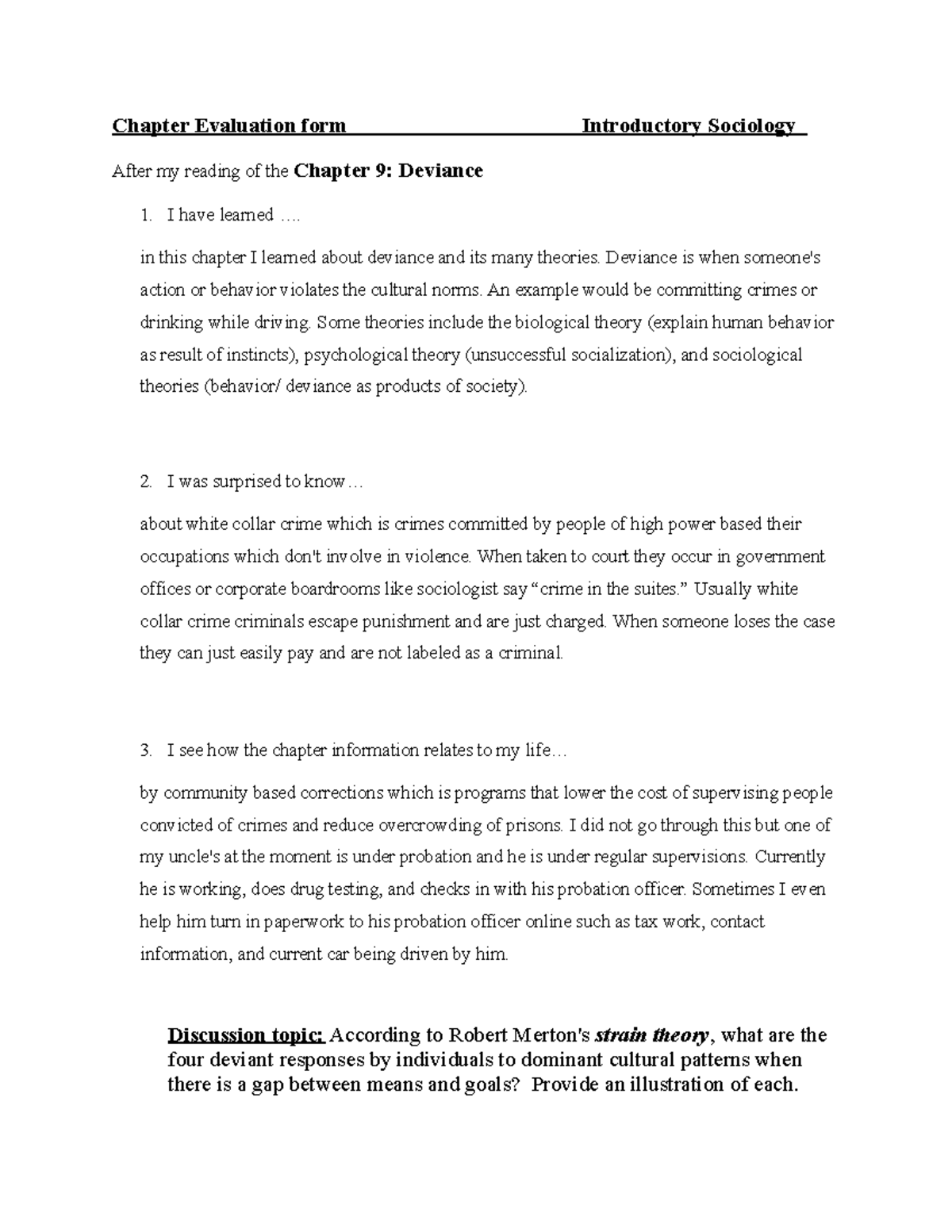 Chap 9 - Understanding Deviance: Insights from Intro to Sociology 2e ...