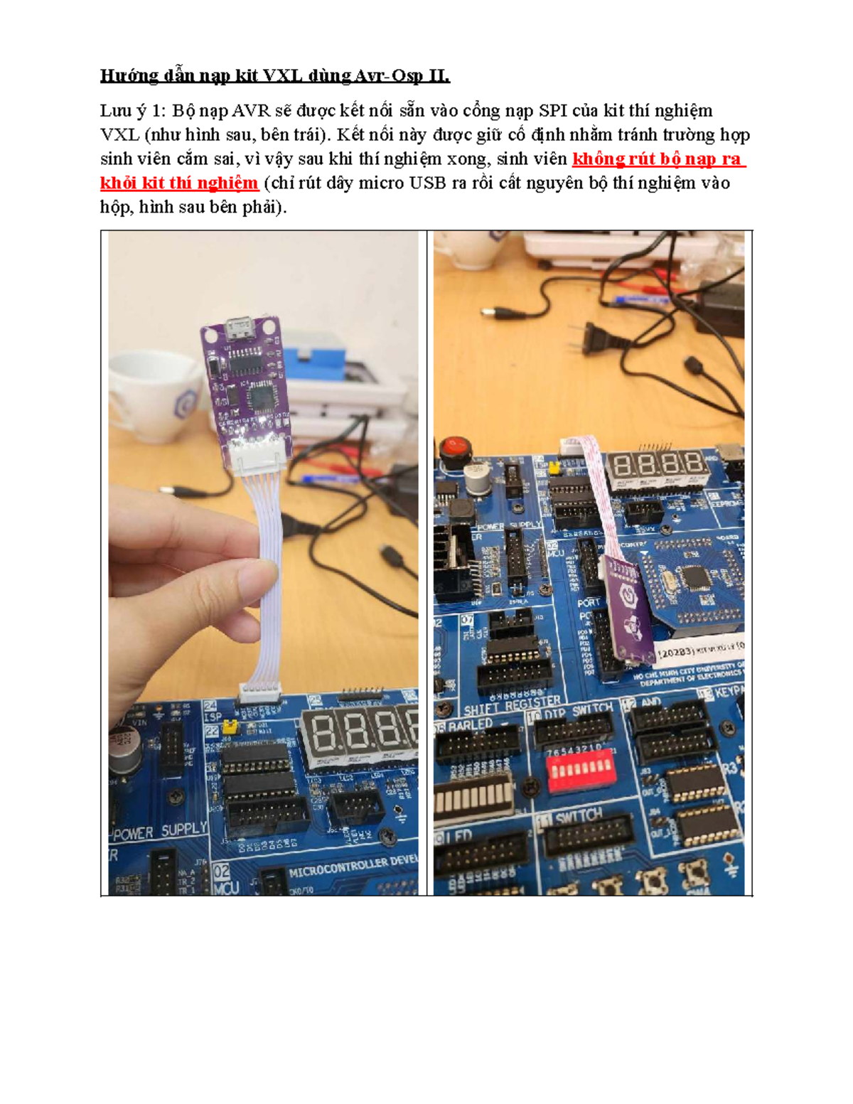 Hướng dẫn nạp kit VXL CS2 2025: Quy trình và Lưu ý quan trọng - Studocu