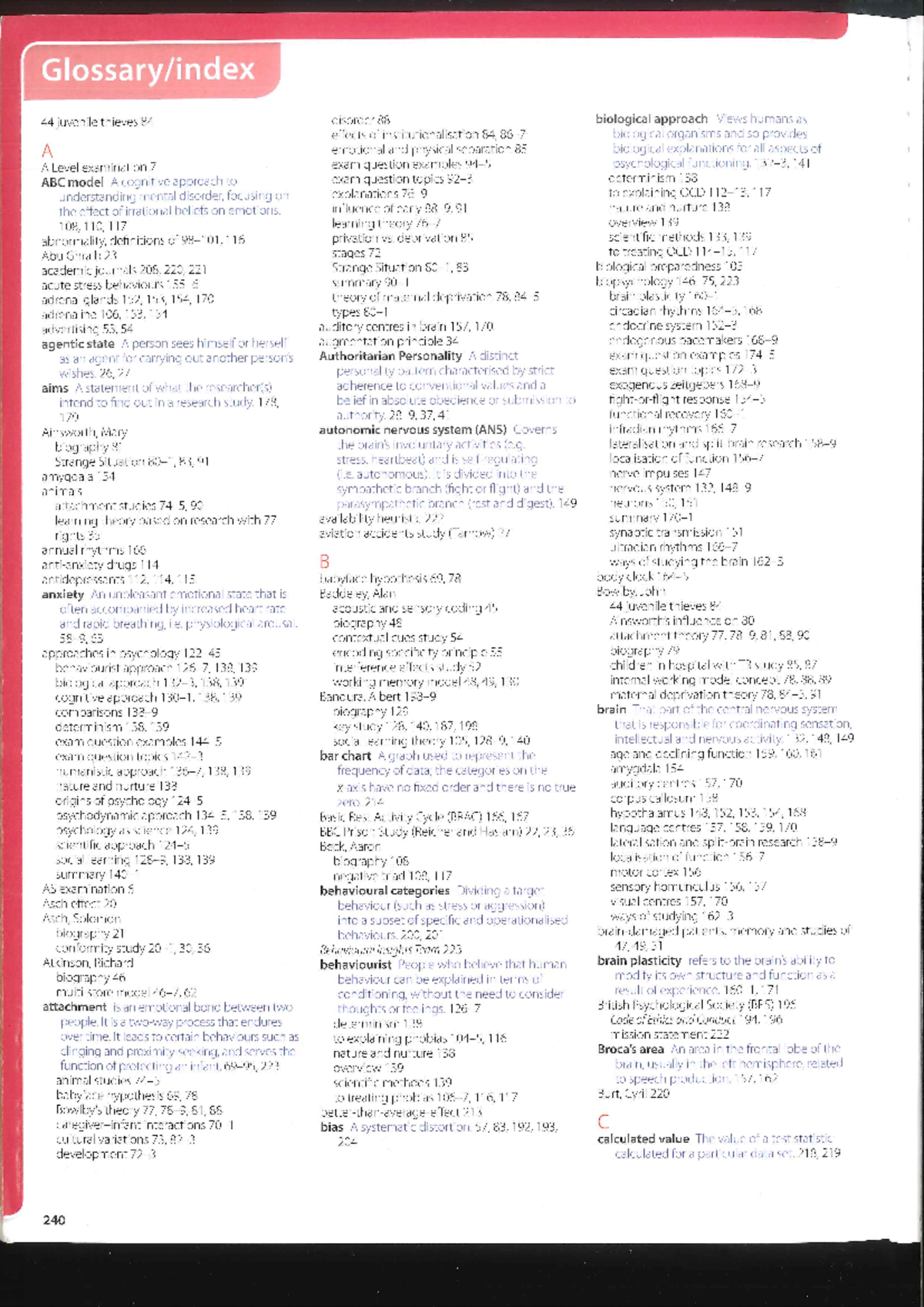 Glossary Reference for Course Materials: Key Terms and Concepts - Studocu