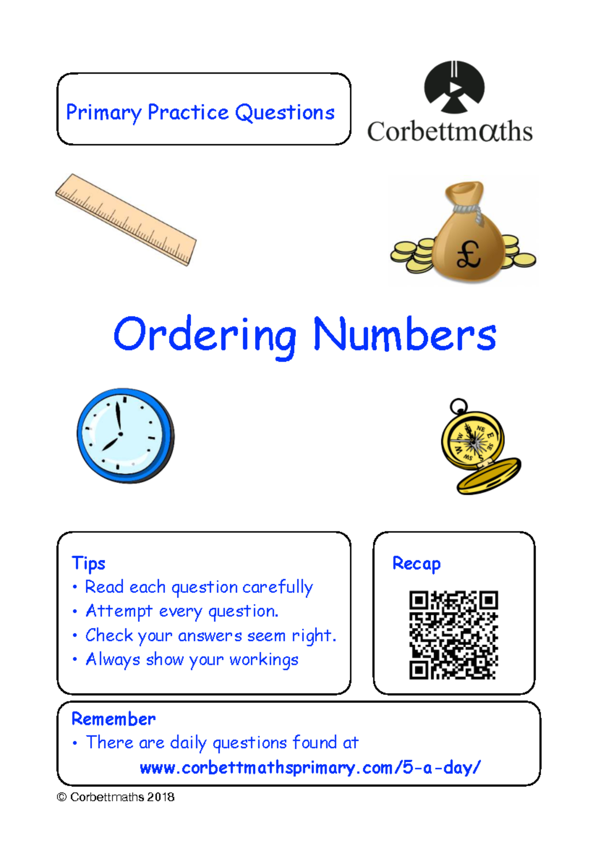 Ordering Numbers Practice Questions - Tips & Strategies - Studocu