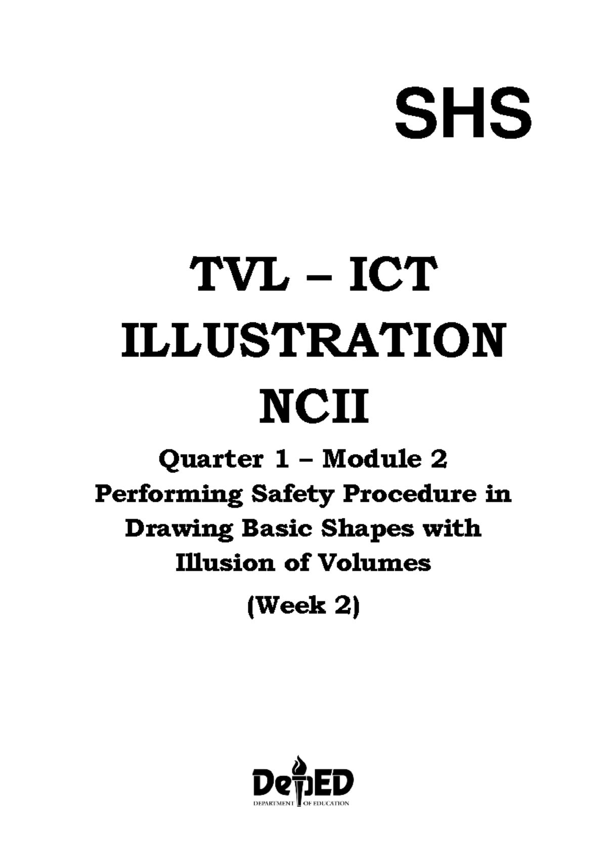527523101 TVL ICT Illustration NCII Q1 Module 2: Safety Procedures ...