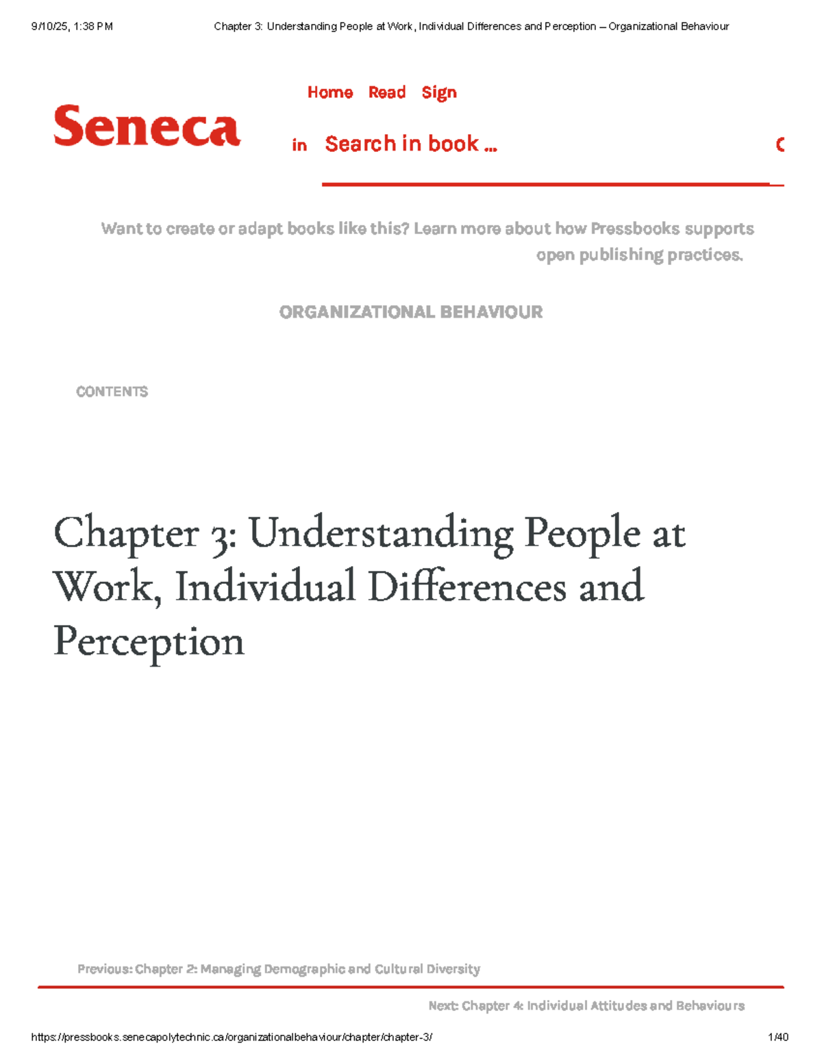 Chapter 3: Understanding Individual Differences and Perception in OB - Studocu