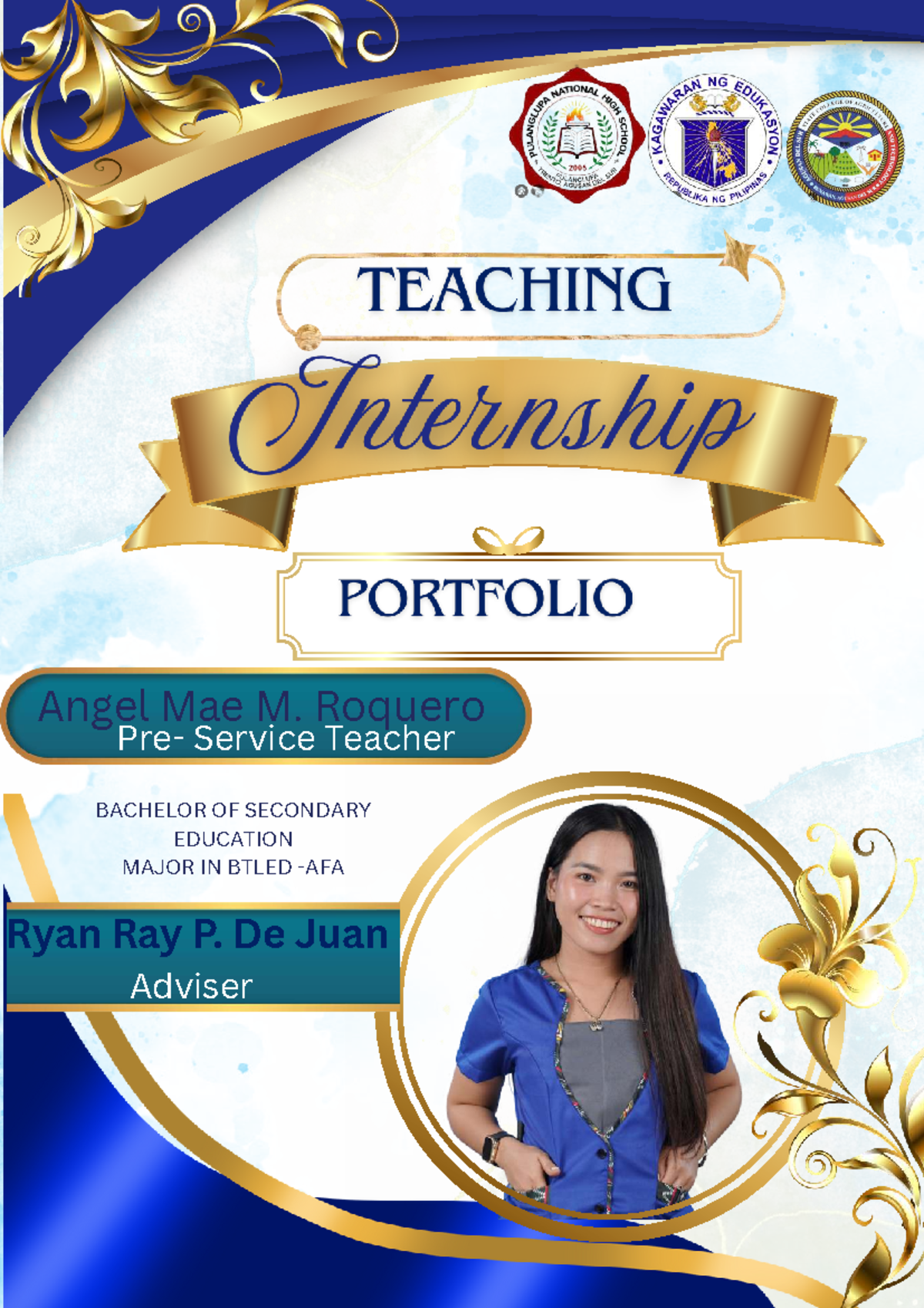 Teaching Internship Portfolio: Reflections and Strategies (BSED BTLED ...