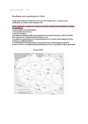 Notatek pl podstawowe obliczenia geodezyjne - PODSTAWOWE OBLICZENA ...