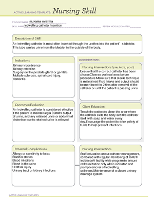 Cesarean birth ATI learning template - ACTIVE LEARNING TEMPLATE ...