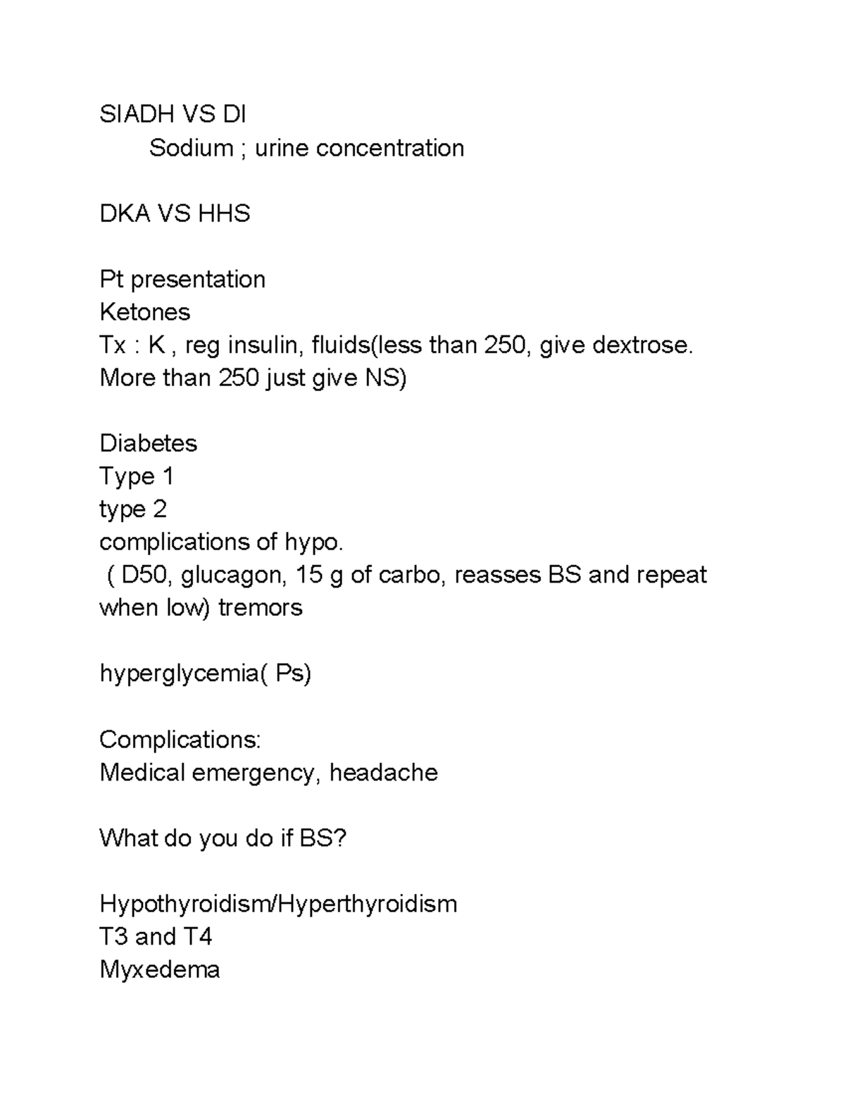 Clinical Conditions and Management: Diabetes, Liver, and More (NURS 303 ...