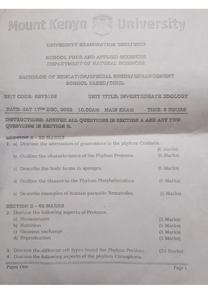 Form Four Agric Presentation.pdf - © Sam obare 1. Livestock Production ...