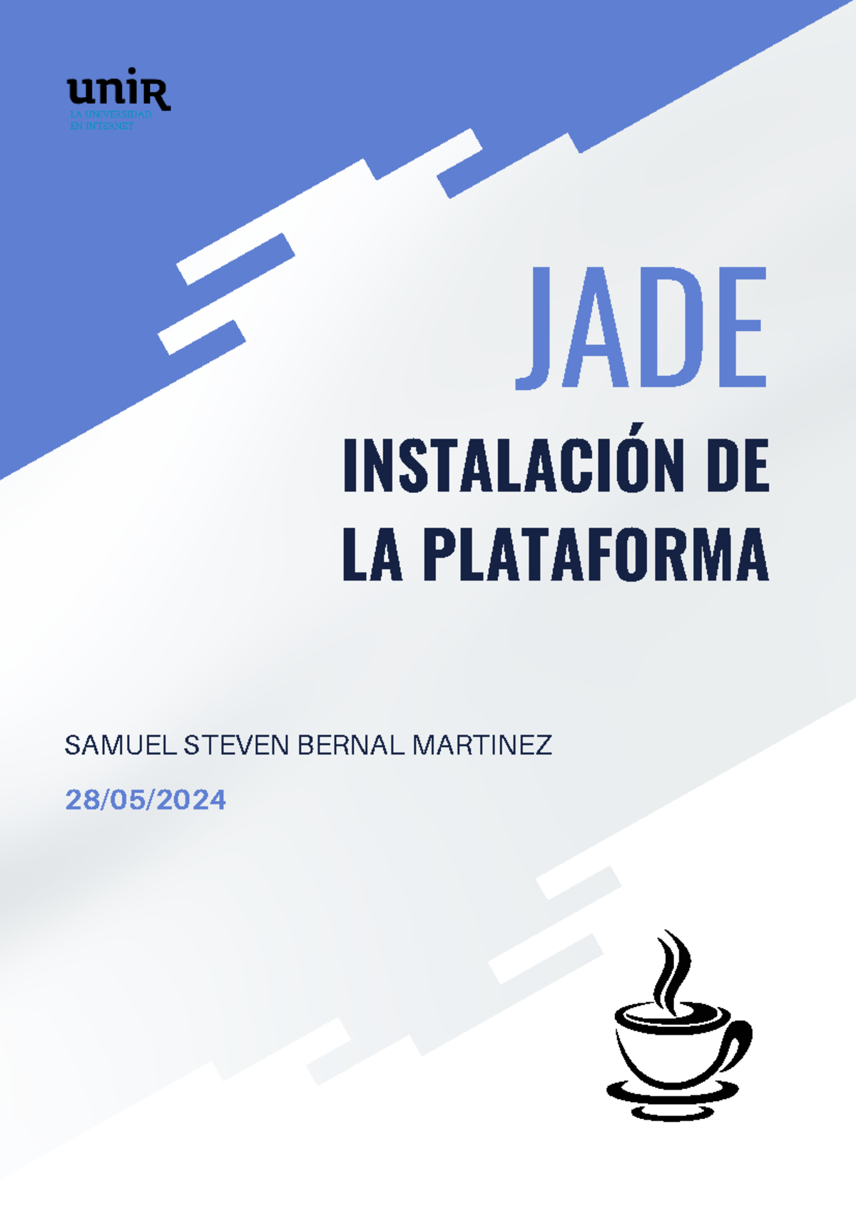 Instalación de JADE: Guía Completa y Práctica para su Uso - Studocu