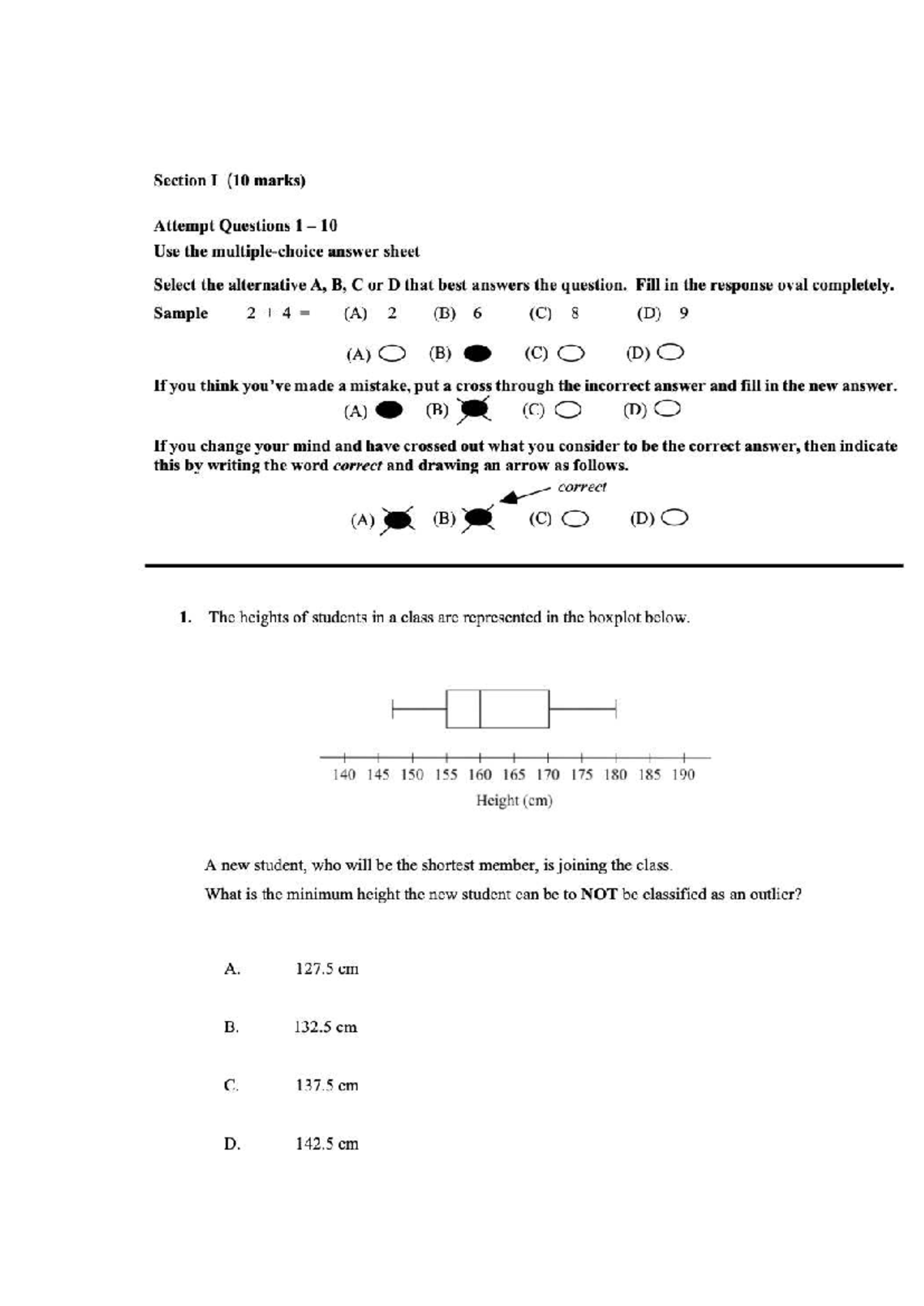 HSC Abbostleigh Mathematics Advanced Exam Notes (Section I & II) - Studocu