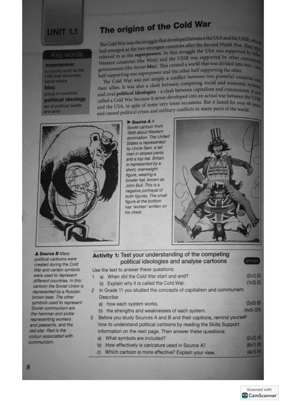 COLD WAR NOTES: Origins, Conflicts, and Key Events of 1945-1949 - Studocu